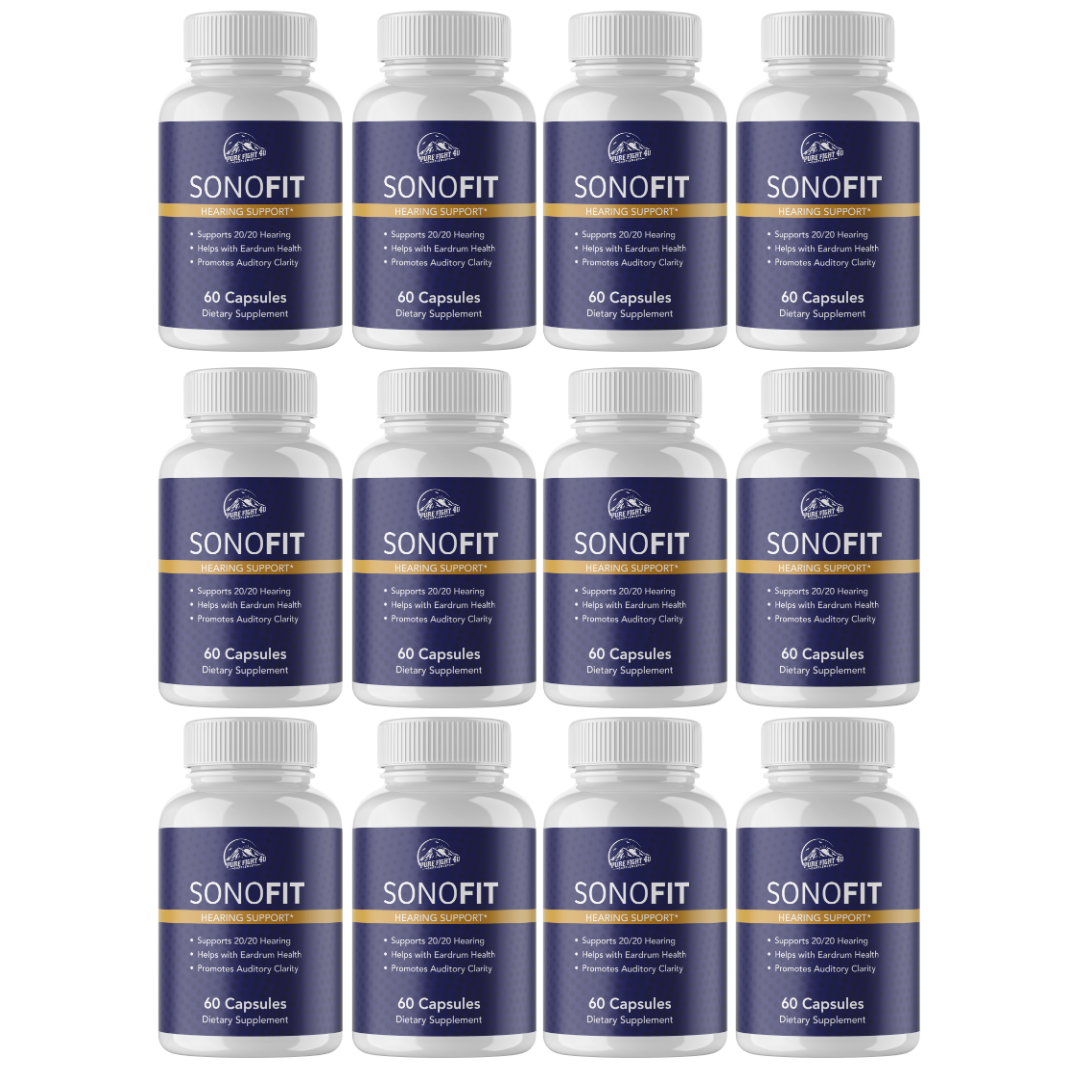 Sonofit 12 Bottles 720 Capsules – purefight4u