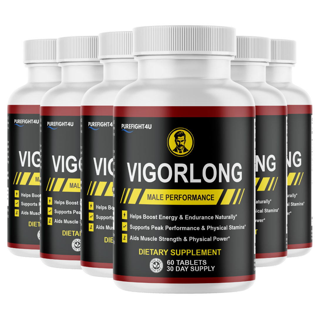 VigorLong Men Supplement Formula for Energy & Stamina, Vigor Long | 6 ...