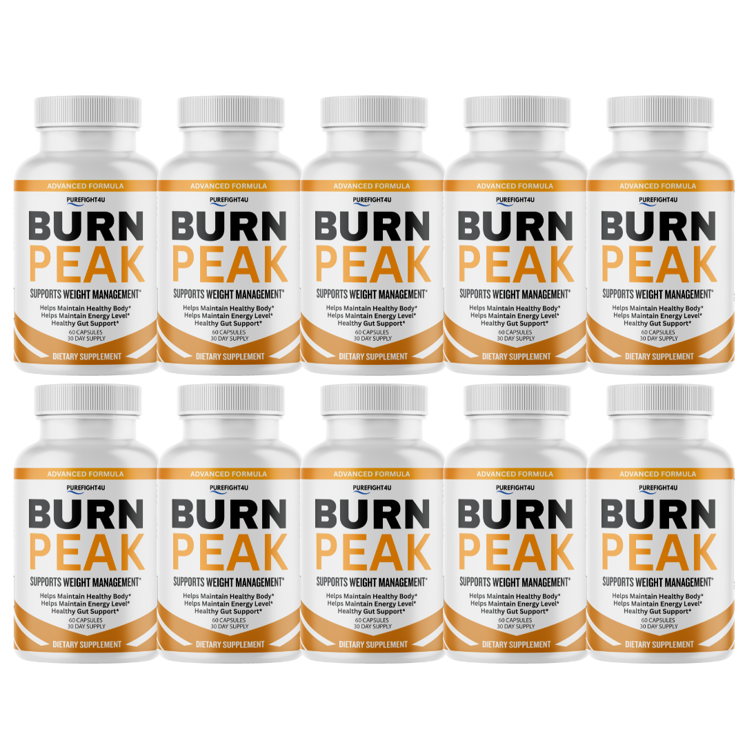 Burn Peak Capsules Supplement Supports for Weight Management - 10 Bott ...