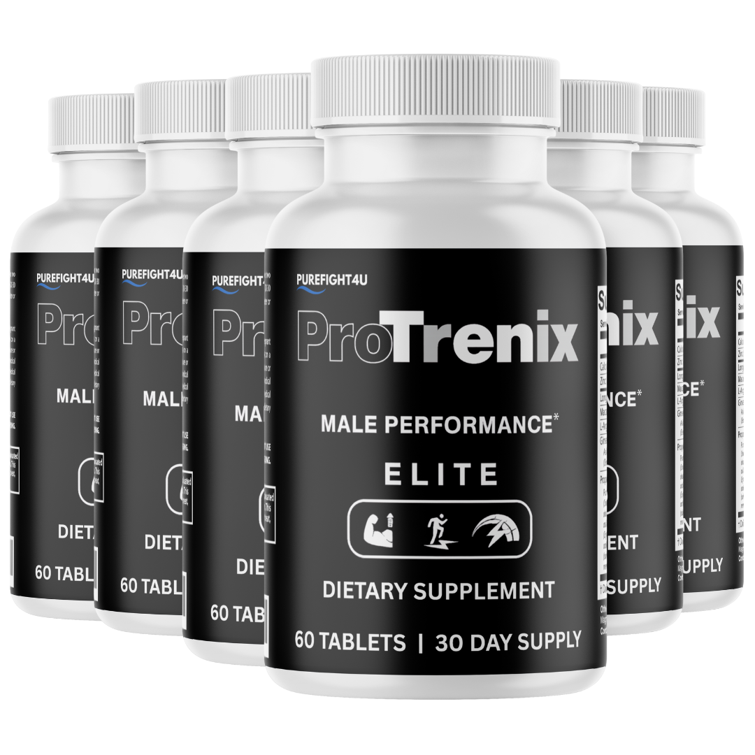 ProTrenix Male Tablets Support for Energy, Vitality & Stamina - 6 Bott ...