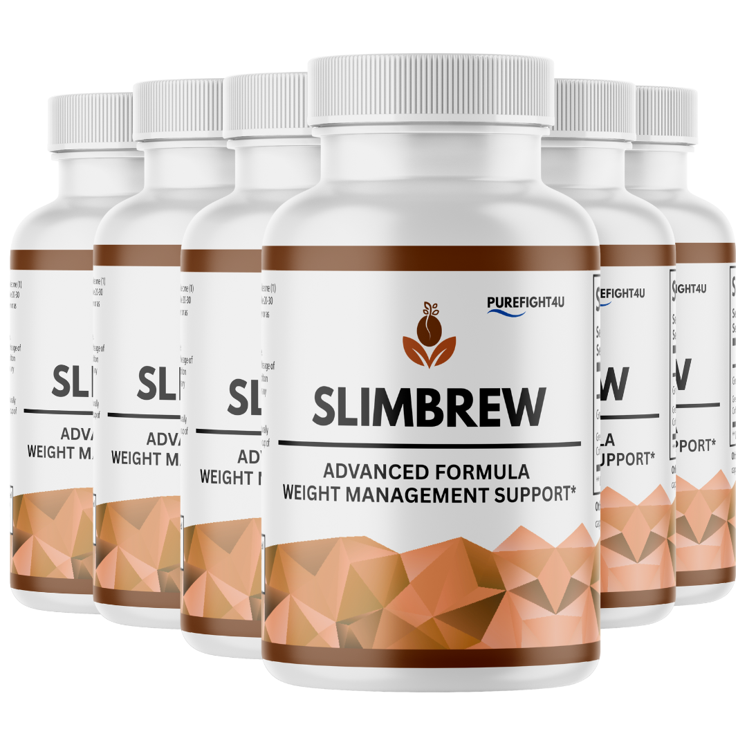 SlimBrew Capsules Advanced Formula for Healthy Weight Support - 6 Bott ...