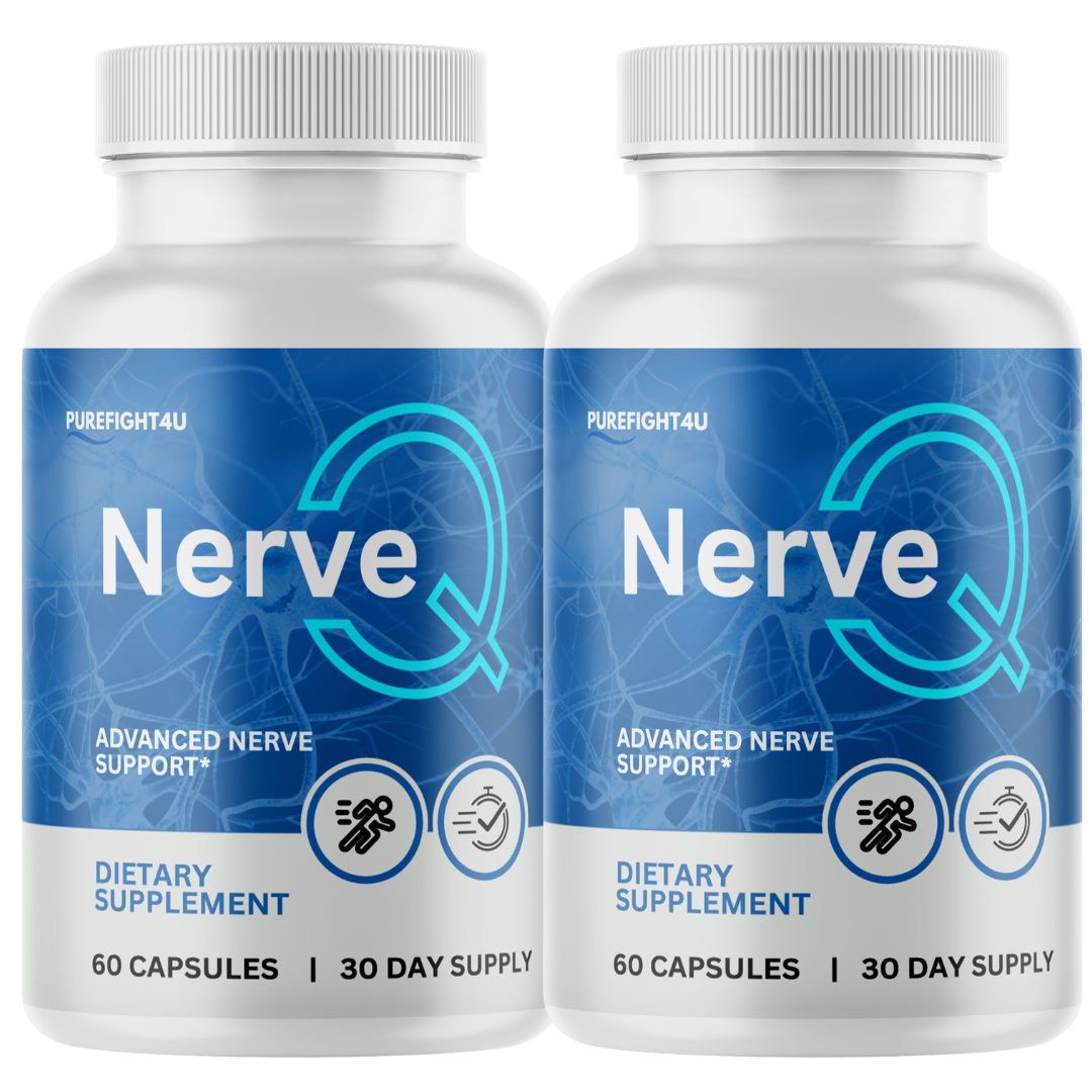 Nerve Q Capsules Nerve Health Supports Circulation Supplement - 2 Bott ...