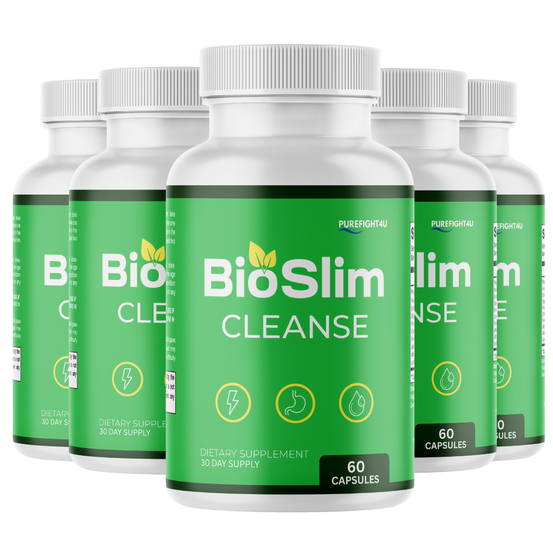 Bio Slim Cleanse Advanced Defense Formula Dietary Supplement - 5 Bottl ...