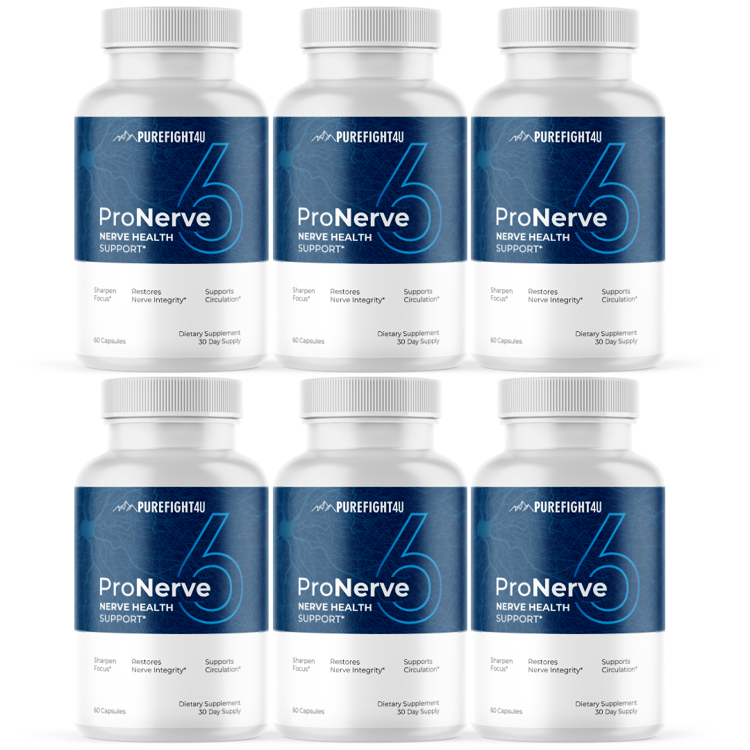 ProNerve 6 | Supports Nerve Function & Circulatory Formula 6 Bottles ...