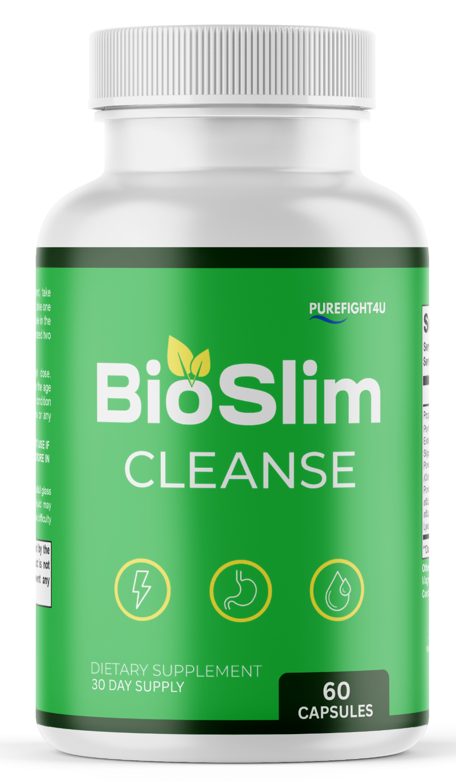 Bio Slim Cleanse Advanced Defense Formula Dietary Supplement - 60 Caps ...