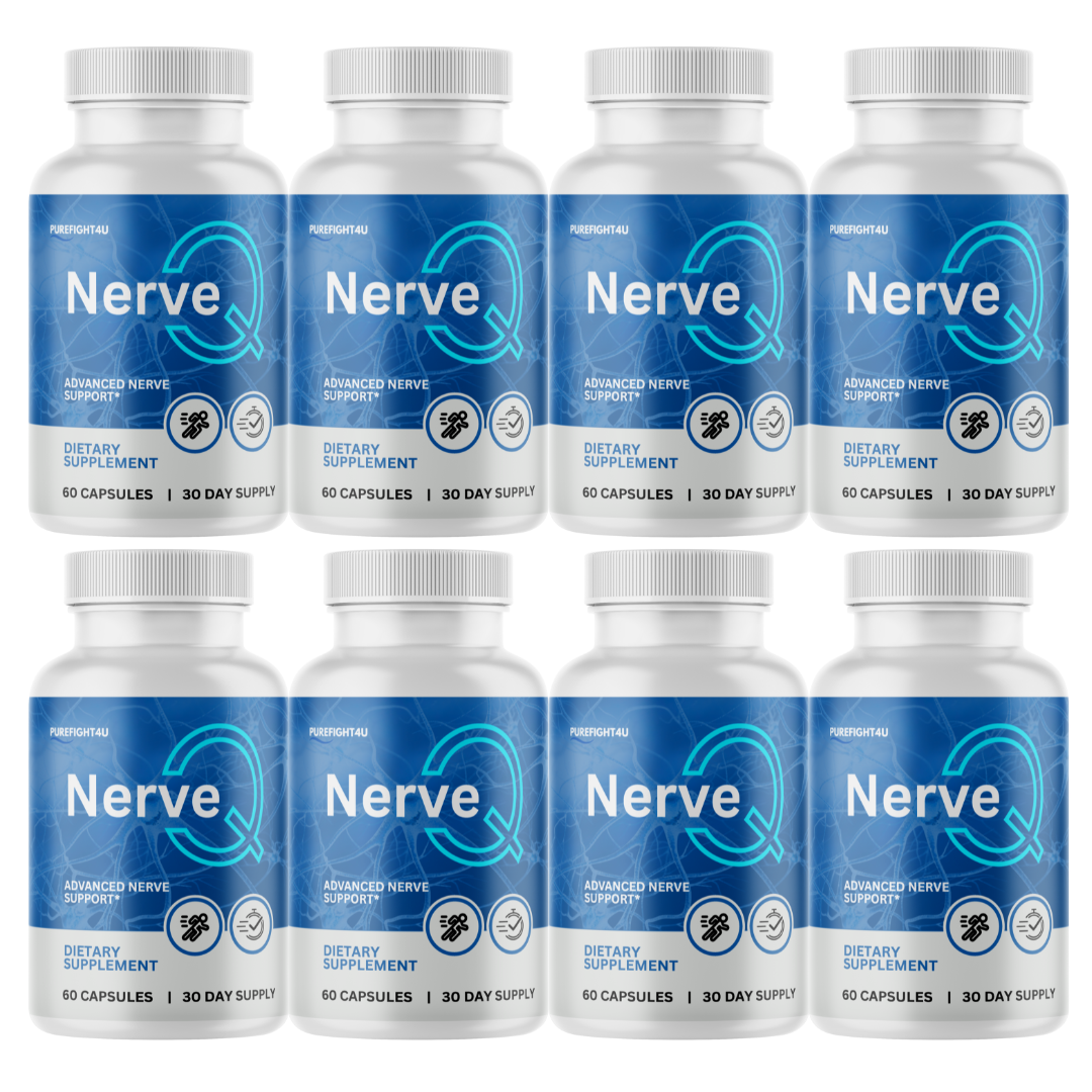 Nerve Q Capsules Nerve Health Supports Circulation Supplement - 8 Bott ...