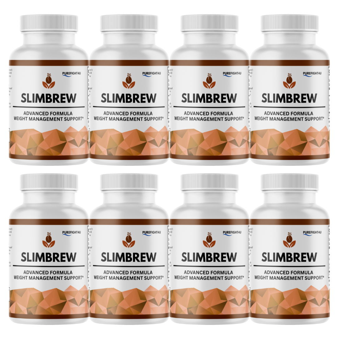 SlimBrew Capsules Advanced Formula for Healthy Weight Support - 8 Bott ...