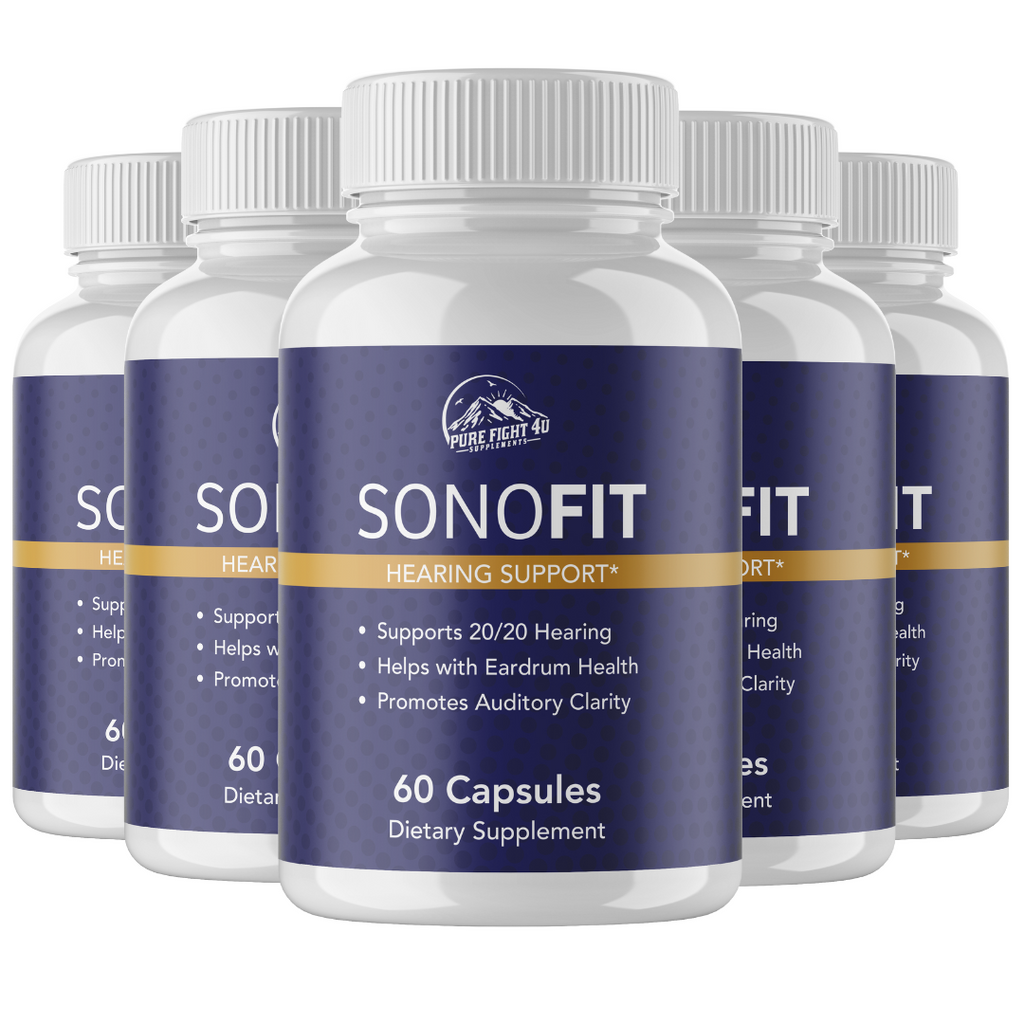 Sonofit 5 Bottles 300 Capsules – purefight4u