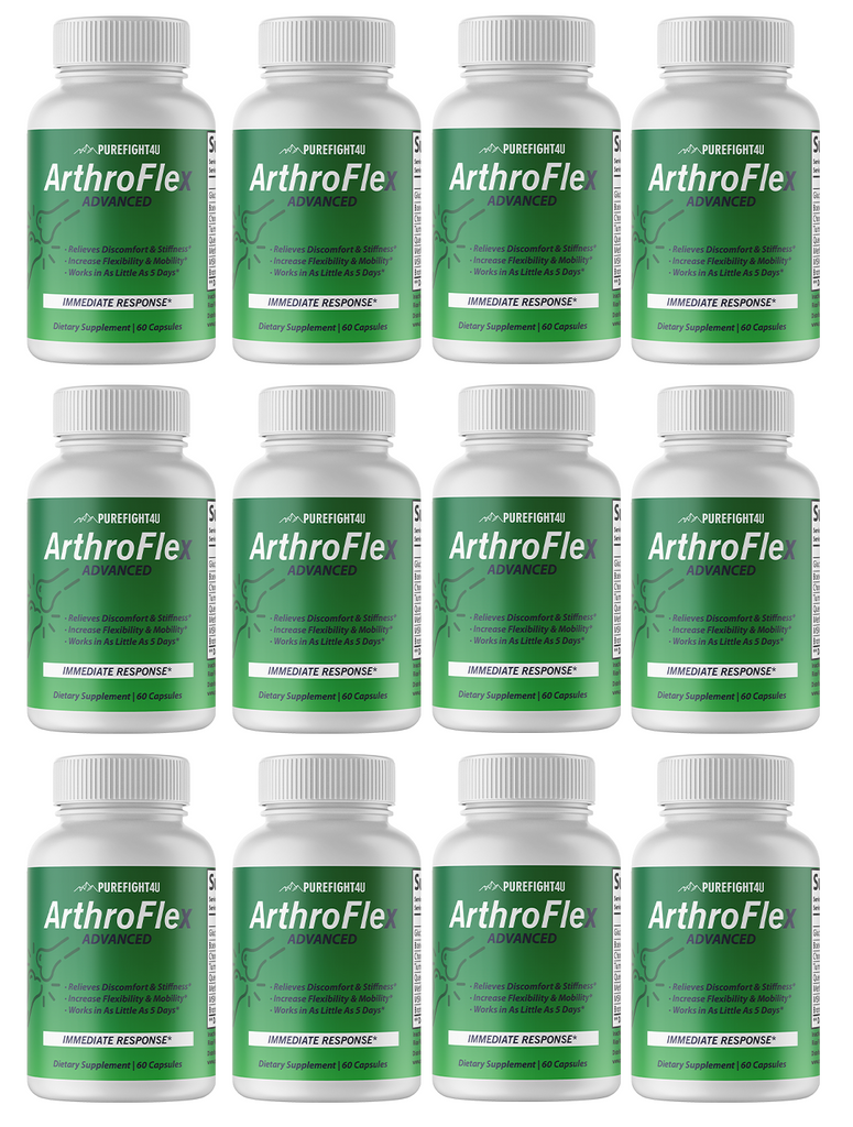 ArthroFlex Advanced - 12 Bottles 720 Capsules – purefight4u