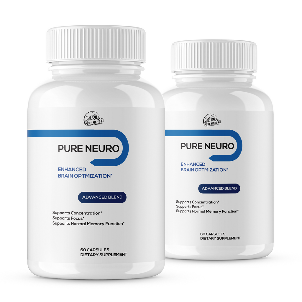 Pure Neuro Enhance Brain Optimization 2 Bottles 120 Capsules – purefight4u