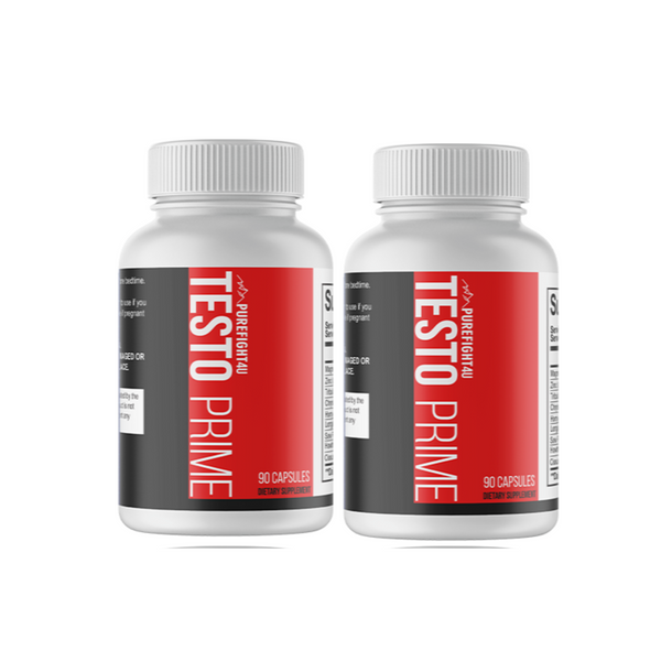 TESTO PRIME Best Testosterone Booster 5 Bottles 300 Capsules – purefight4u