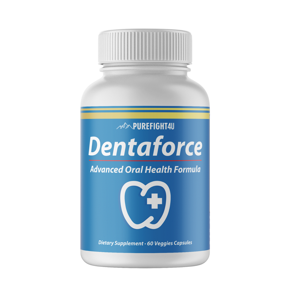 DentaForce Teeth & Gum Supplement - 2 Bottles 120 Capsules – purefight4u